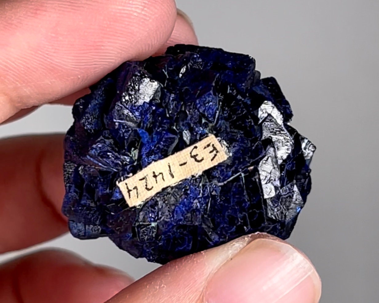 RARE LOCALITY Azurite Rosette Chino Mine, New Mexico Ex University of ...