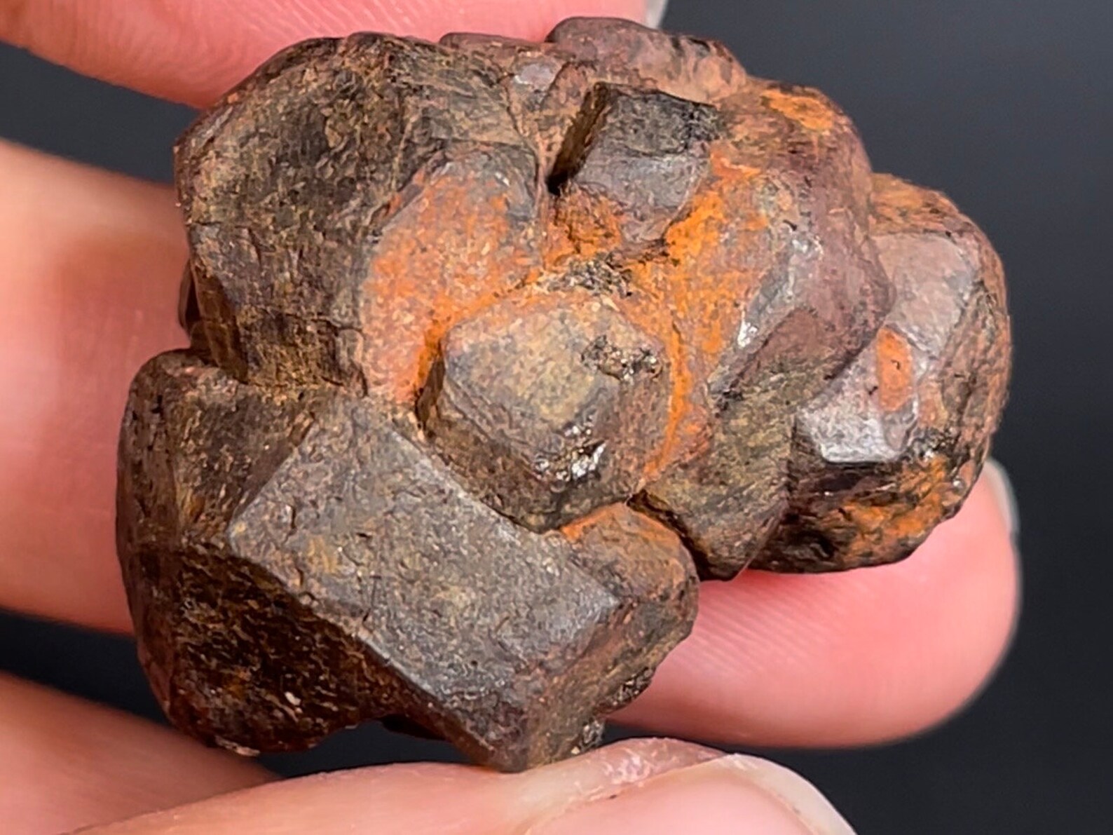 SKELETAL Betafite Cluster • Silver Crater Mine, Bancroft, Ontario ...