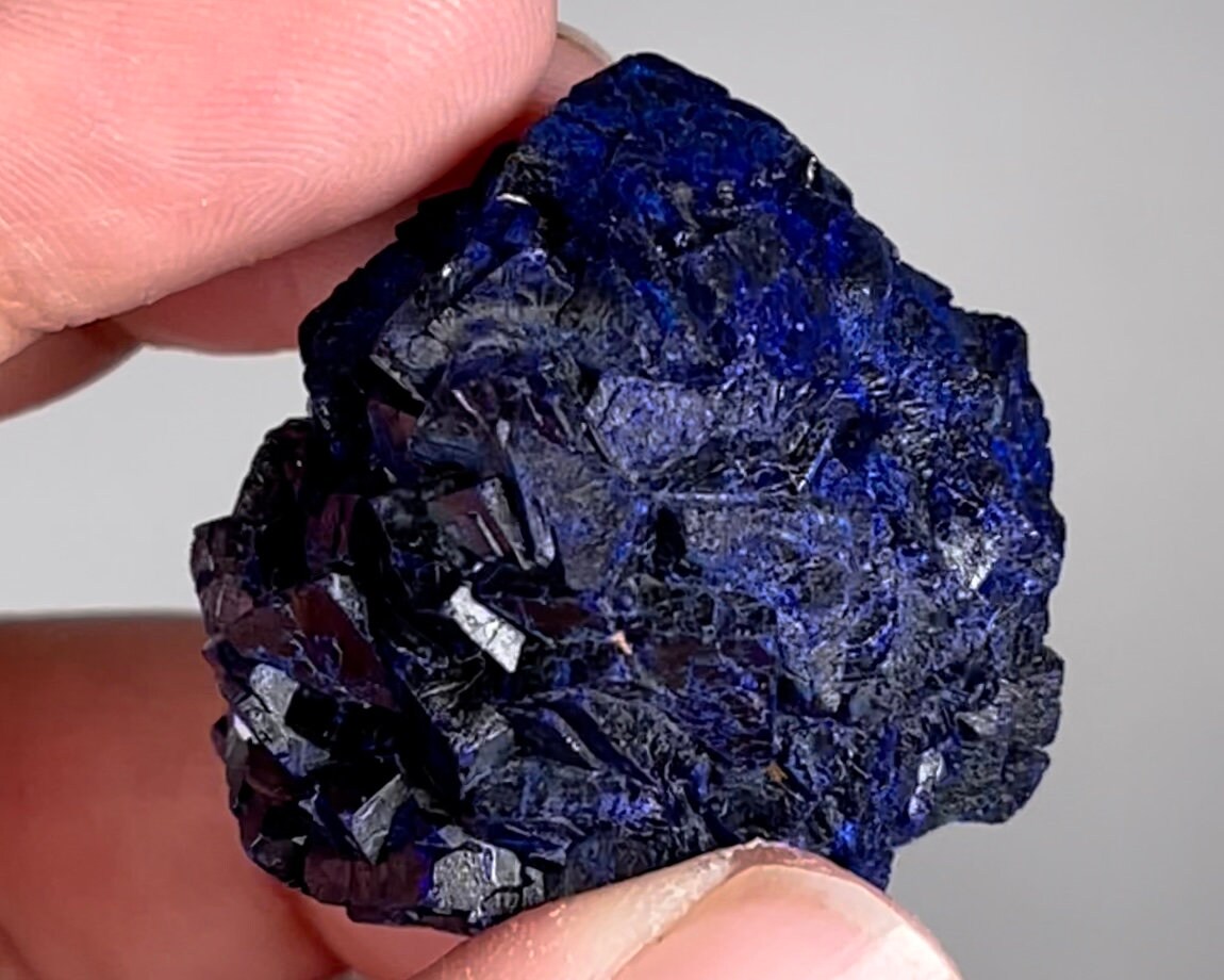 RARE LOCALITY Azurite Rosette Chino Mine, New Mexico Ex University of ...