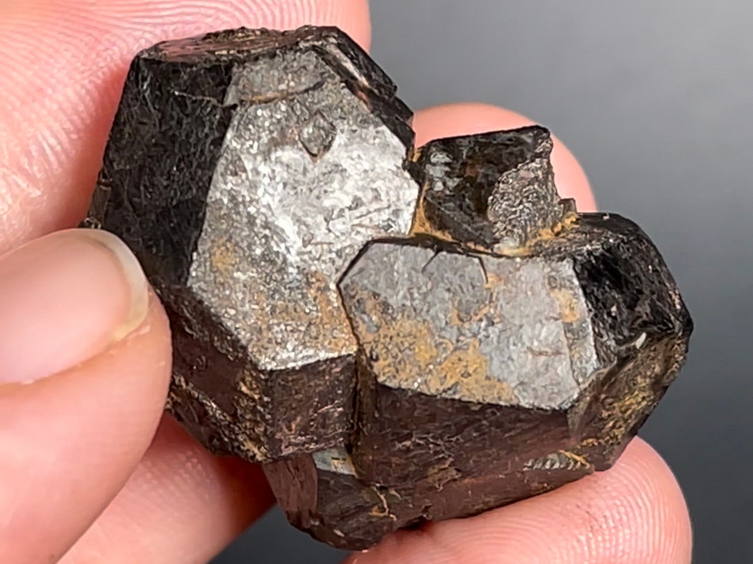 FANTASTIC Goethite After Pyrite Pseudo With Epidote • Copper Mountain ...