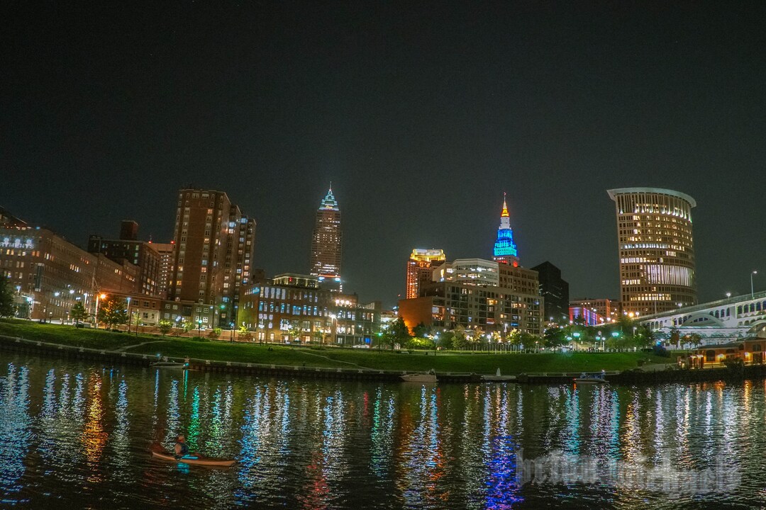 Cleveland by Night - Limited Edition Photo Print - Artist Proof - 8x12 ...