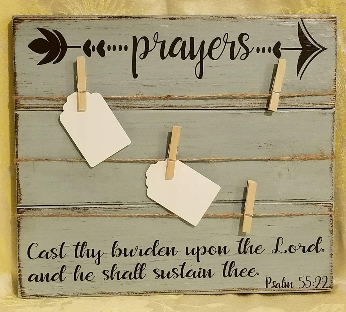 Personal Prayer Board With Scripture - Etsy