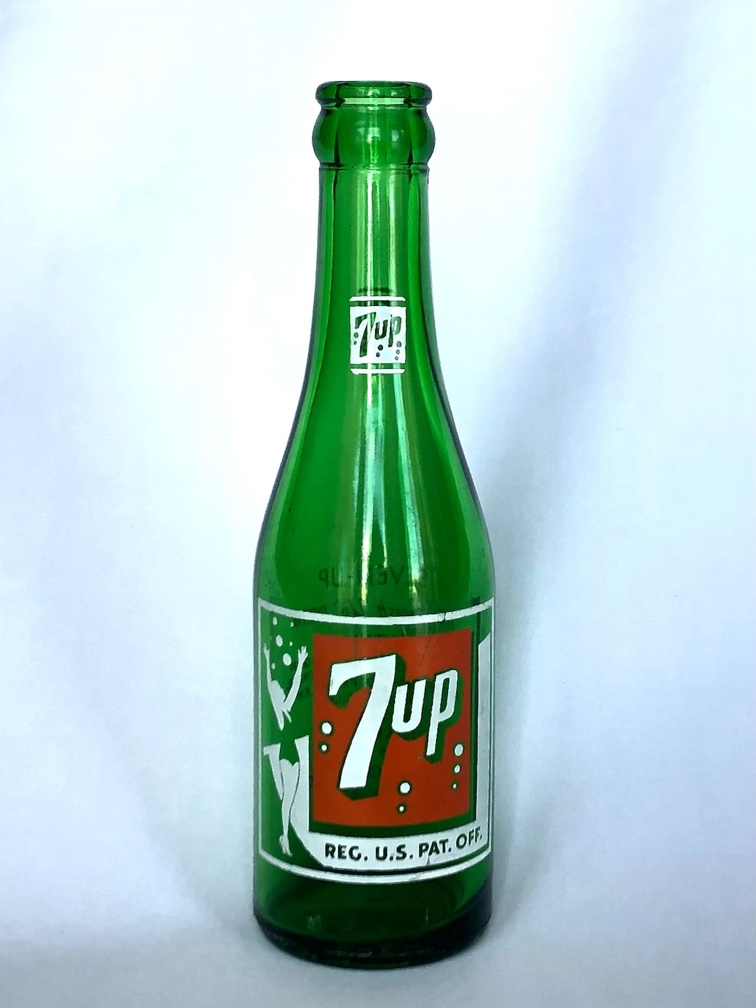 Vintage 7up Bottle - 1949, Wichita, Kansas - Etsy