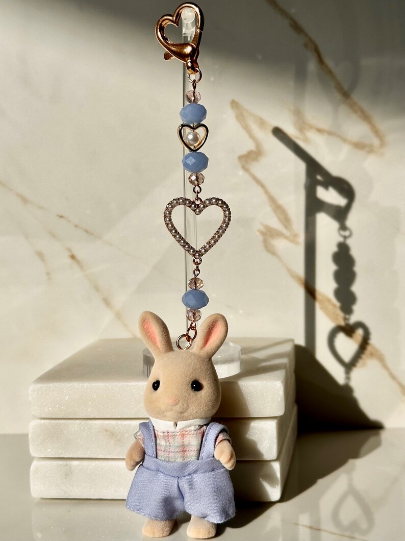 Calico Critter Bag Charm Milk Rabbit Family version 2 - Etsy