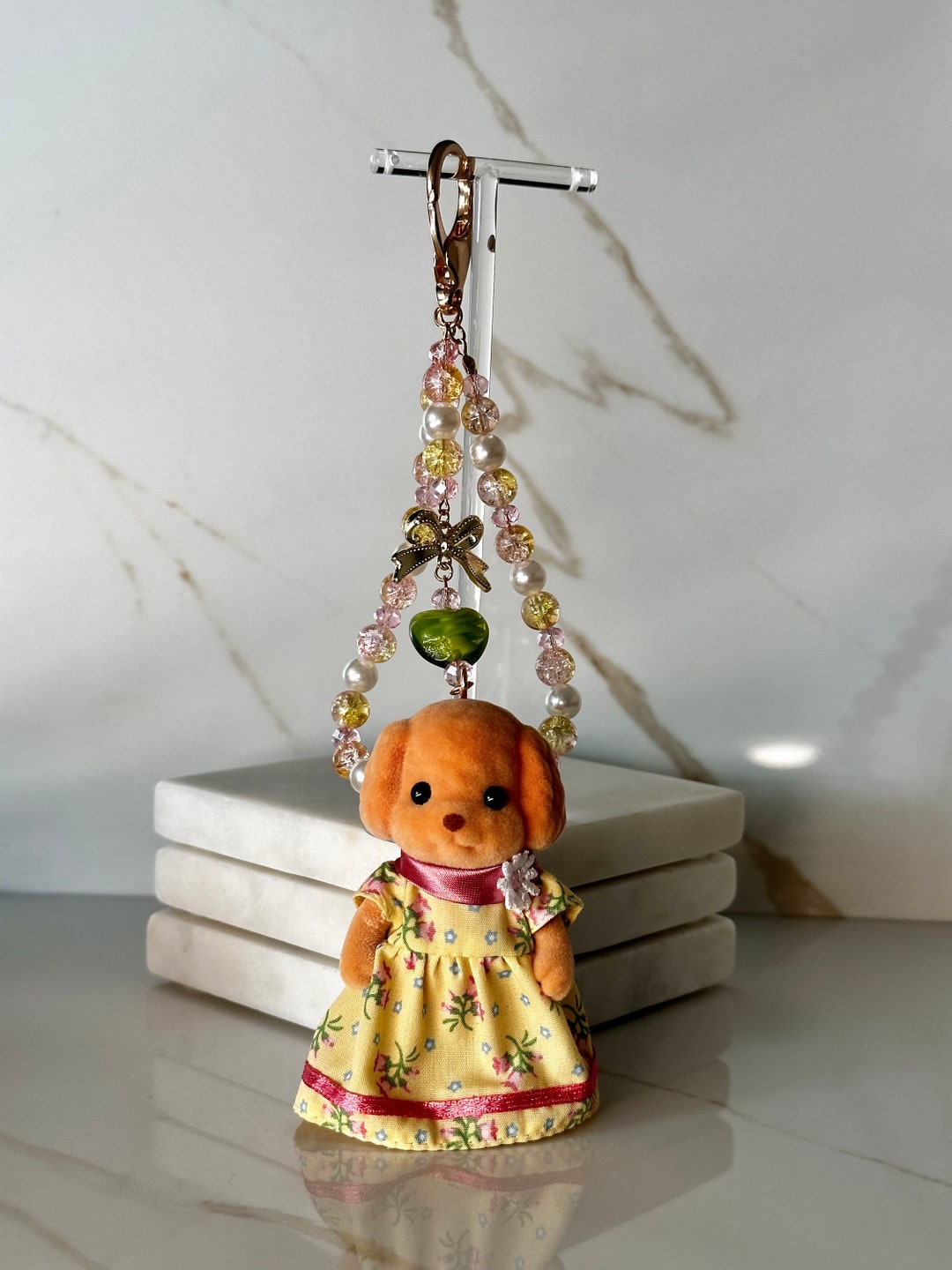 Calico Critter Bag Charm - Toy Poodle Family - Etsy