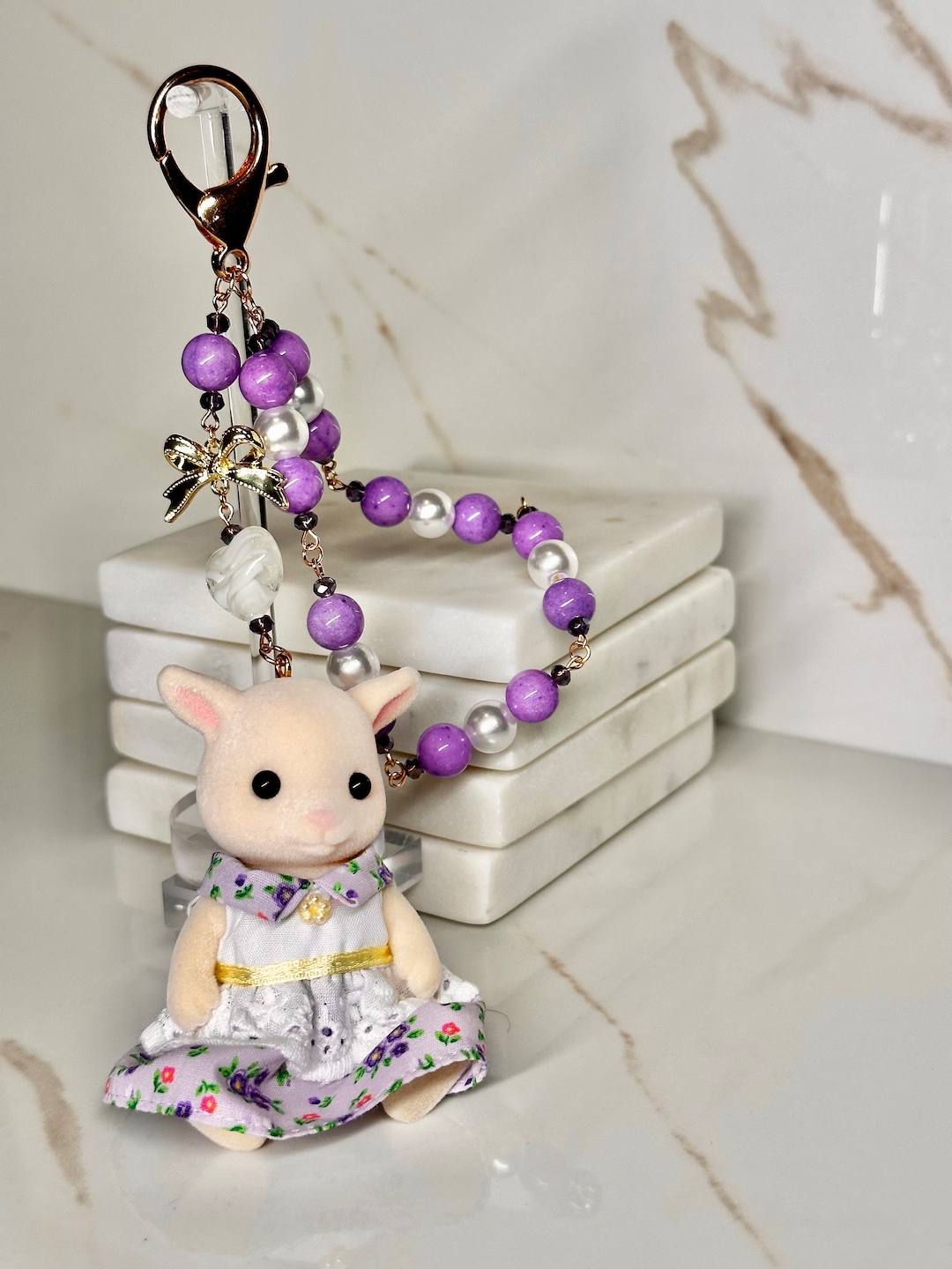 Calico Critter Bag Charm - Goat Family - Etsy