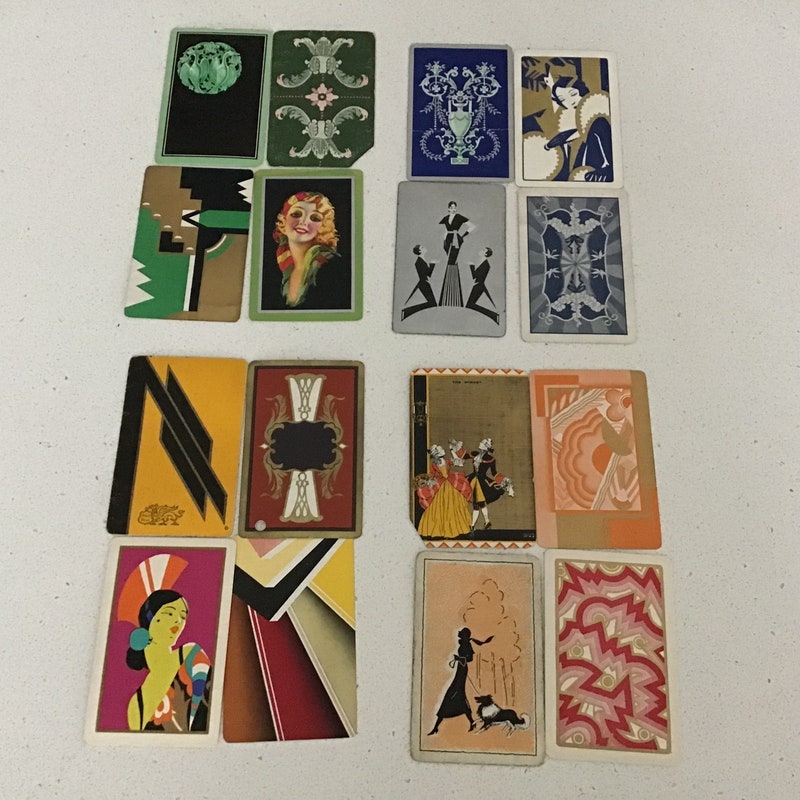 1930s Playing Cards - Etsy