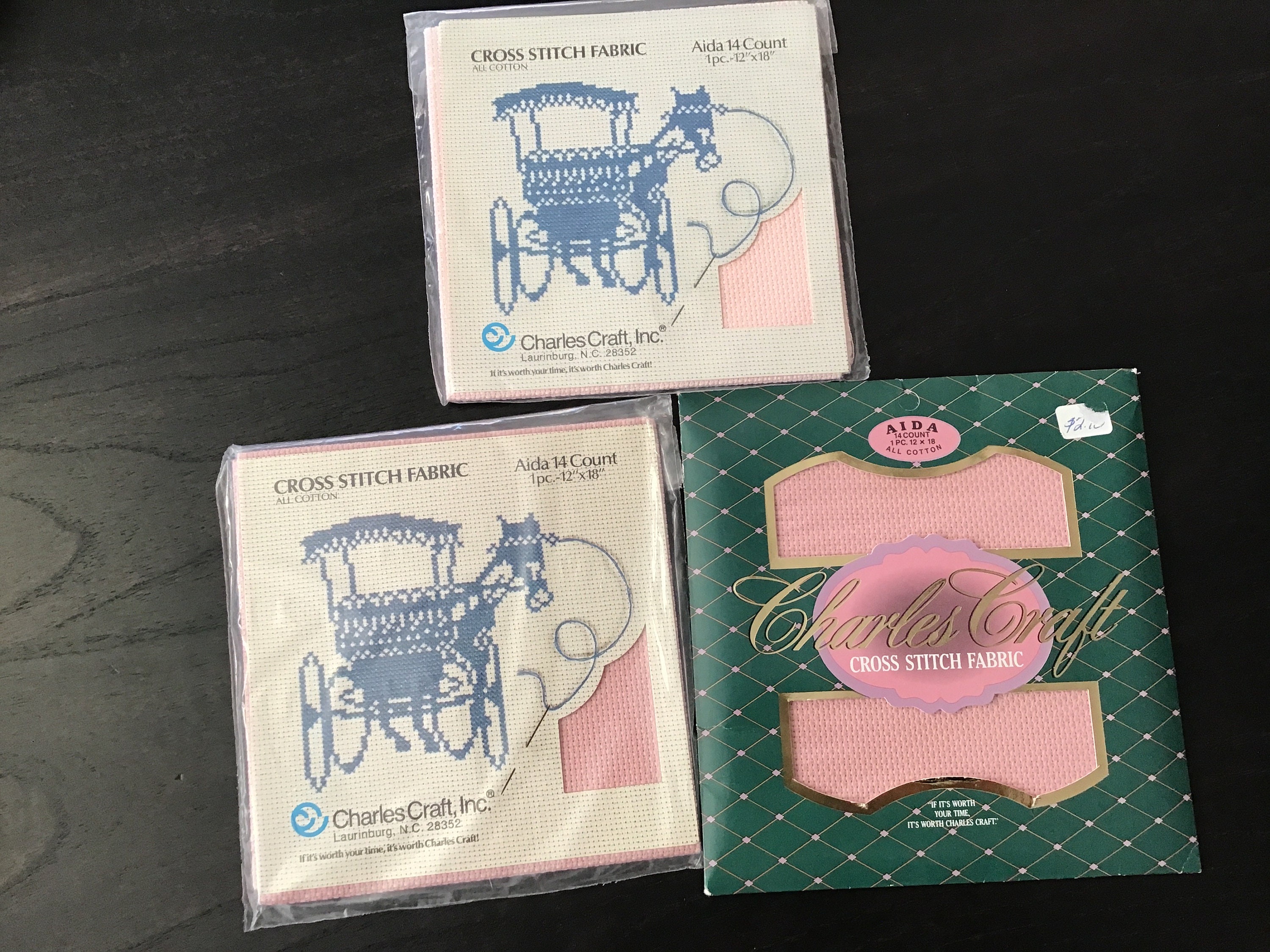 Charles Craft/zweigart Cross Stitch Fabric, New and Unopened - Etsy