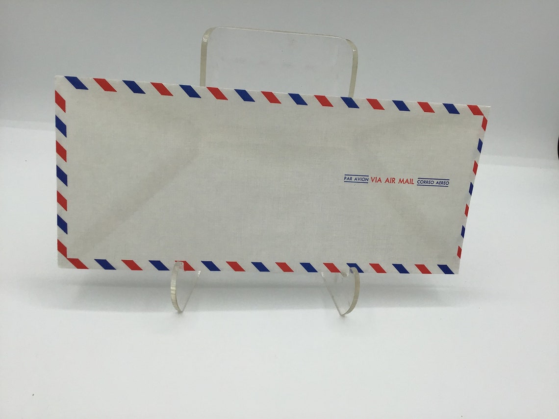 LOT/5 Vintage Airmail Envelopes, New Old Stock, 1960s - Etsy
