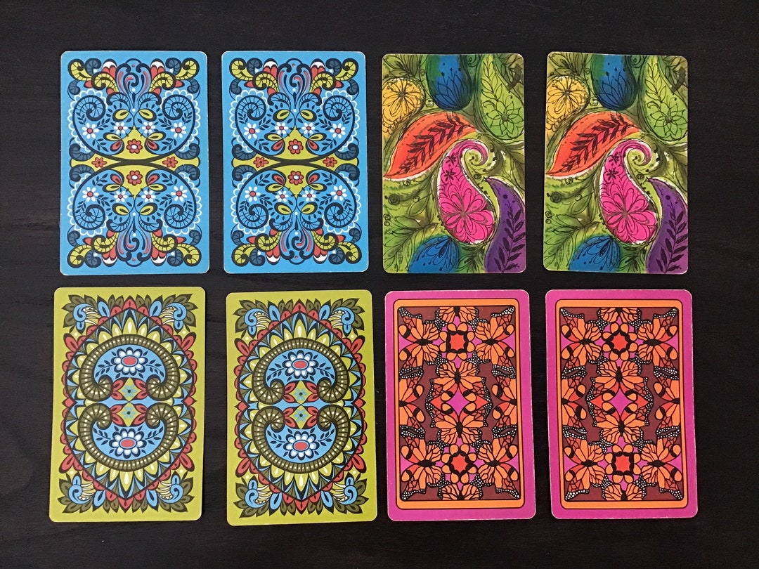 LOT/8 Vintage Artist Swap Cards, 1960s-1970s, for Junk Journals and ...