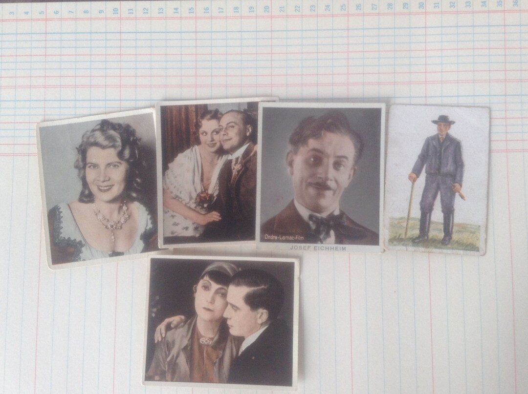 Vintage German Bunte Bilder Cigarette Cards, Haus Bergmann, Ephemera ...