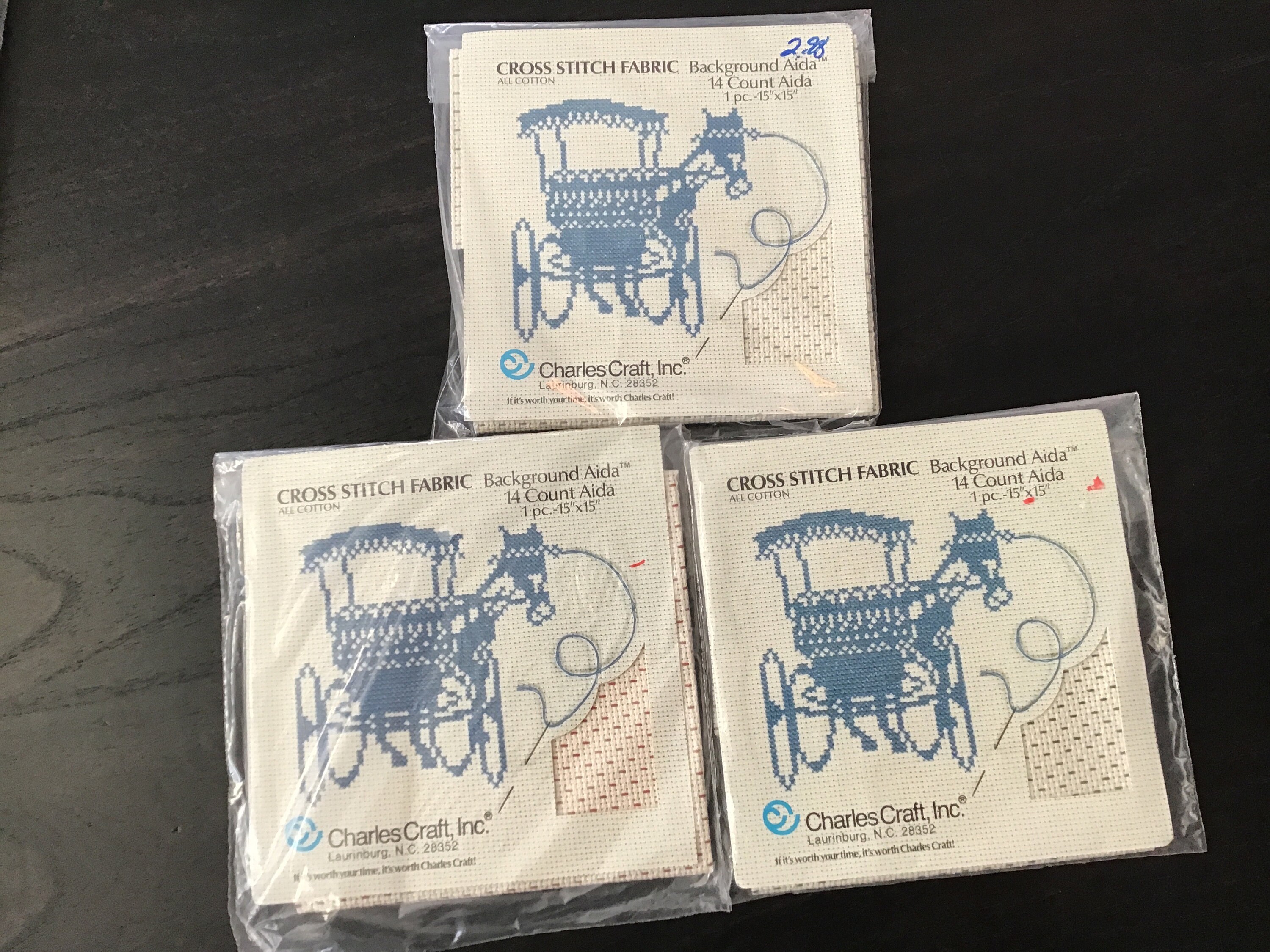 Charles Craft/zweigart Cross Stitch Fabric, New and Unopened - Etsy