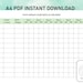 Puppy Breeder Paperwork, A4 PDF Litter Record, Whelping Chart ...