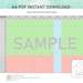Puppy Breeder Paperwork, A4 PDF Litter Record, Whelping Chart ...
