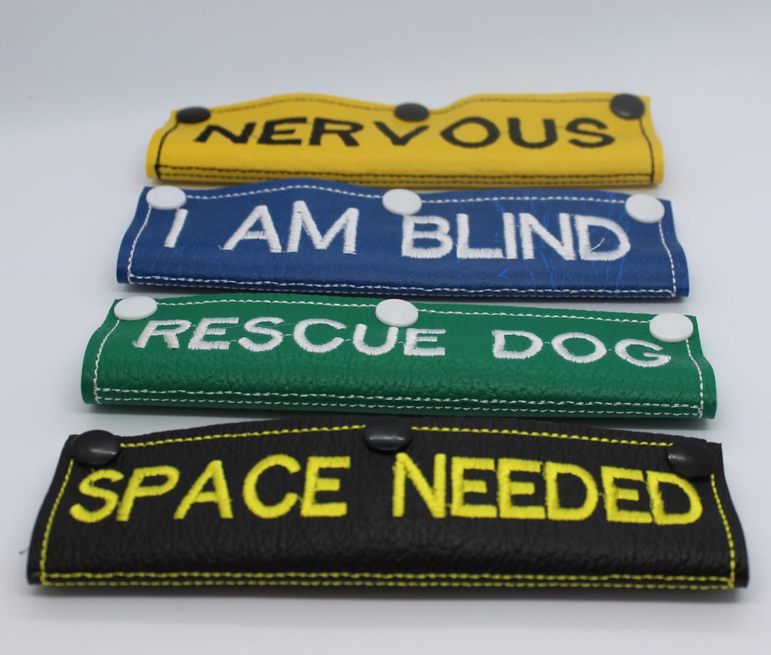 Dog Lead Sleeve Wrap Warning Lead Wrap, Space Needed, Nervous Dog ...