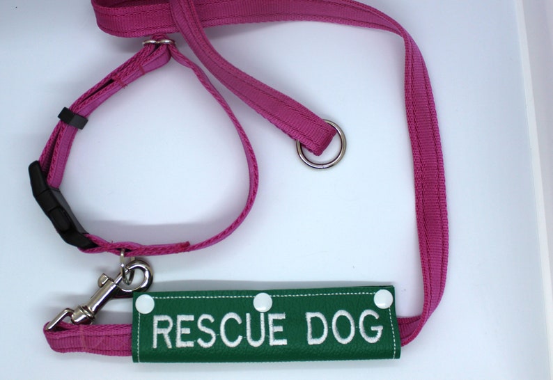 Dog Lead Sleeve Wrap Warning Lead Wrap, Space Needed, Nervous Dog ...