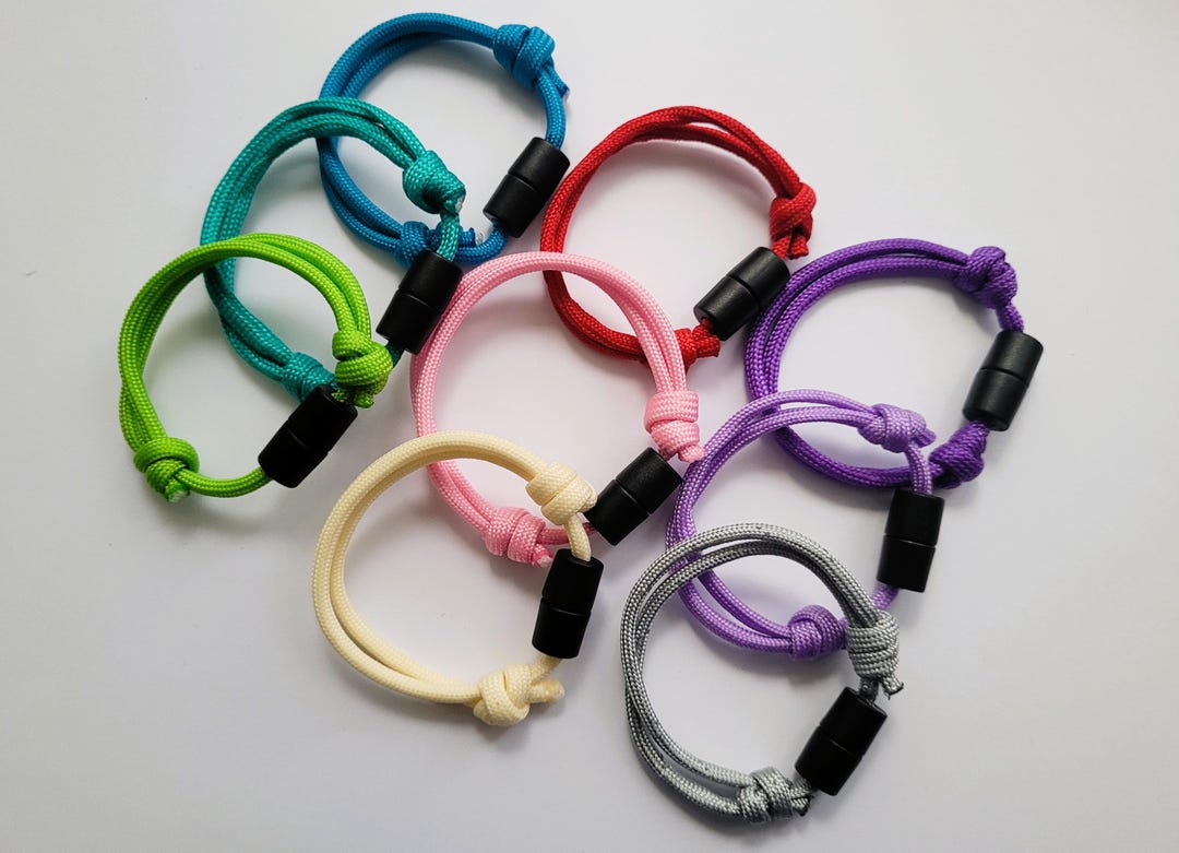 Puppy Whelping Collars, Coloured Paracord ID Collars, Safety Breakaway ...