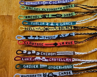 Riordanverse Friendships Bracelets Percy Jackson Magnus Chase Nico Di ...