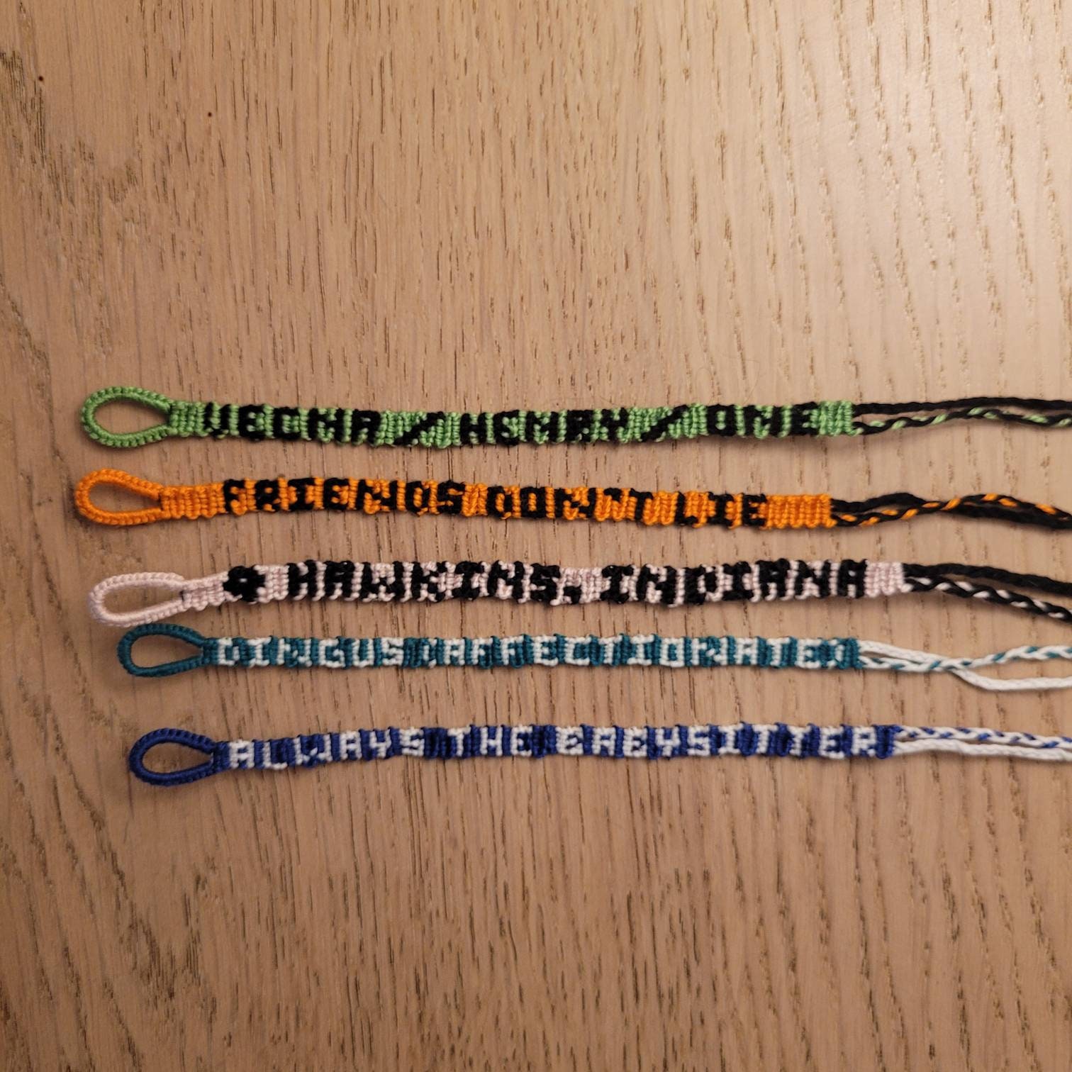 Stranger Things Bracelets - Etsy