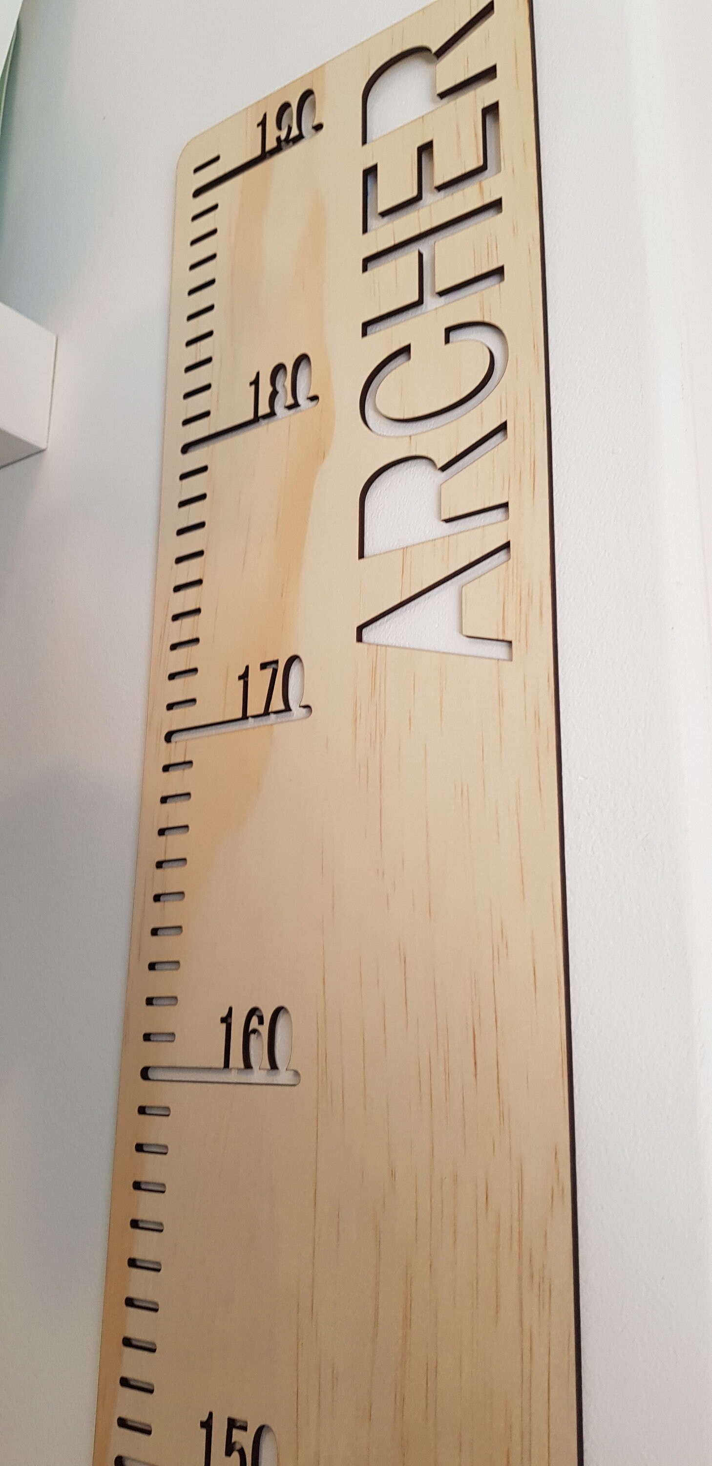 Height Chart SINGLE Name Custom Personalised Handmade - Etsy Australia