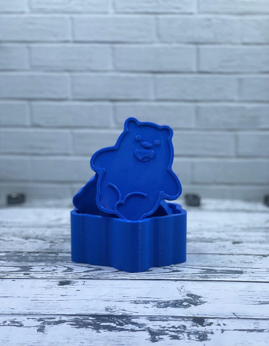 3 Piece Happy Bear Bath Bomb Mold - Etsy