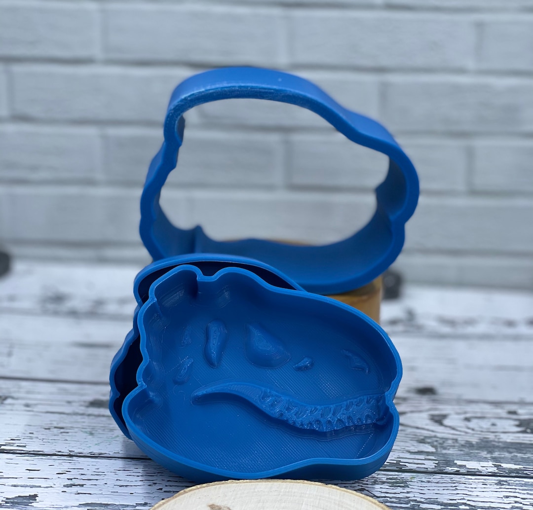 3D Printed T Rex Fossil Head Bath Bomb Mold - Etsy