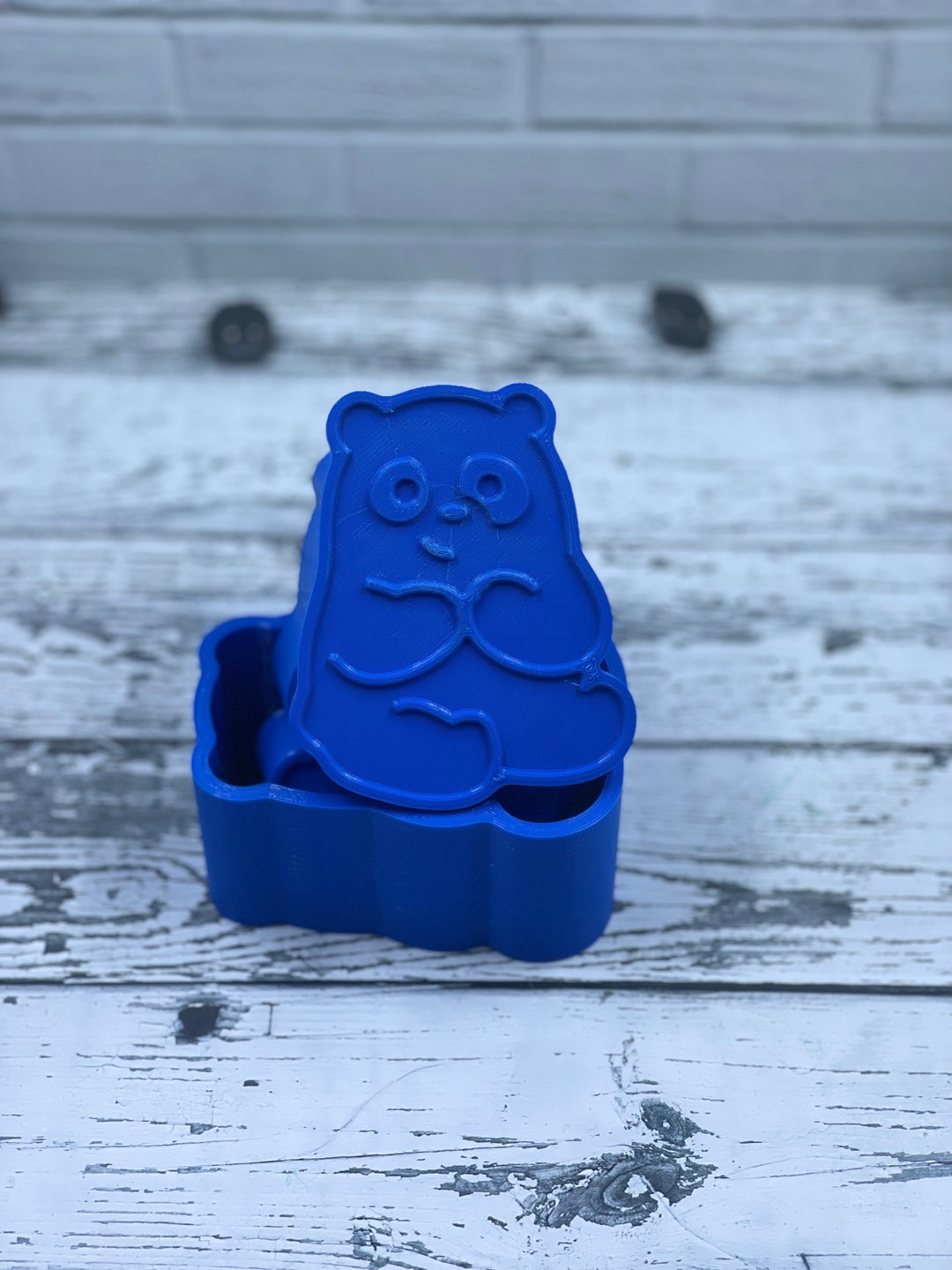3D Printed Panda Bear Bath Bomb Mold - Etsy