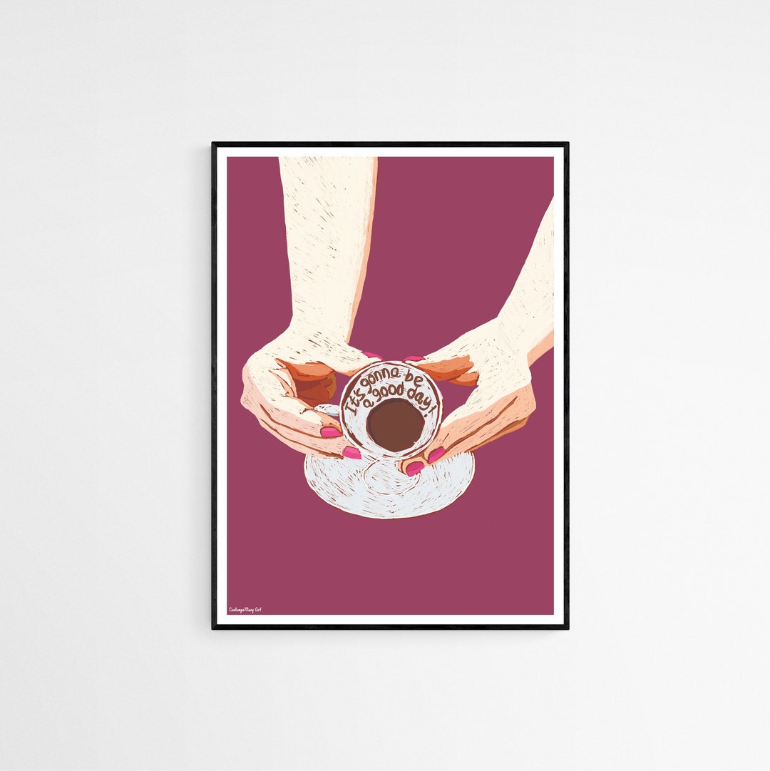 Coffee Poster, Coffee Print, Coffee Artwork, Coffee Addict, Coffee Art ...