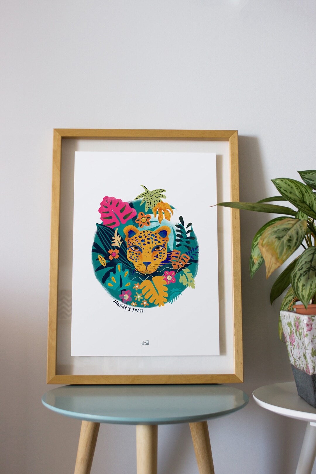Jaguar Poster - Etsy