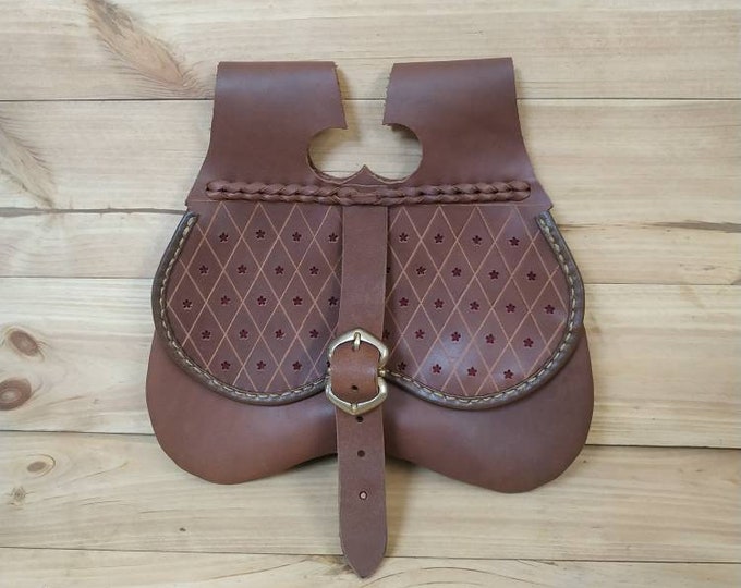 Historical Men's Bag - Reeancment, Vegetable Tanned Leather, Europe ...