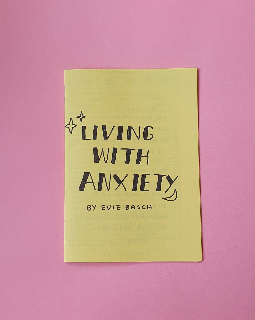 Living With Anxiety Zine: Self Help, Informative, Educational - Etsy