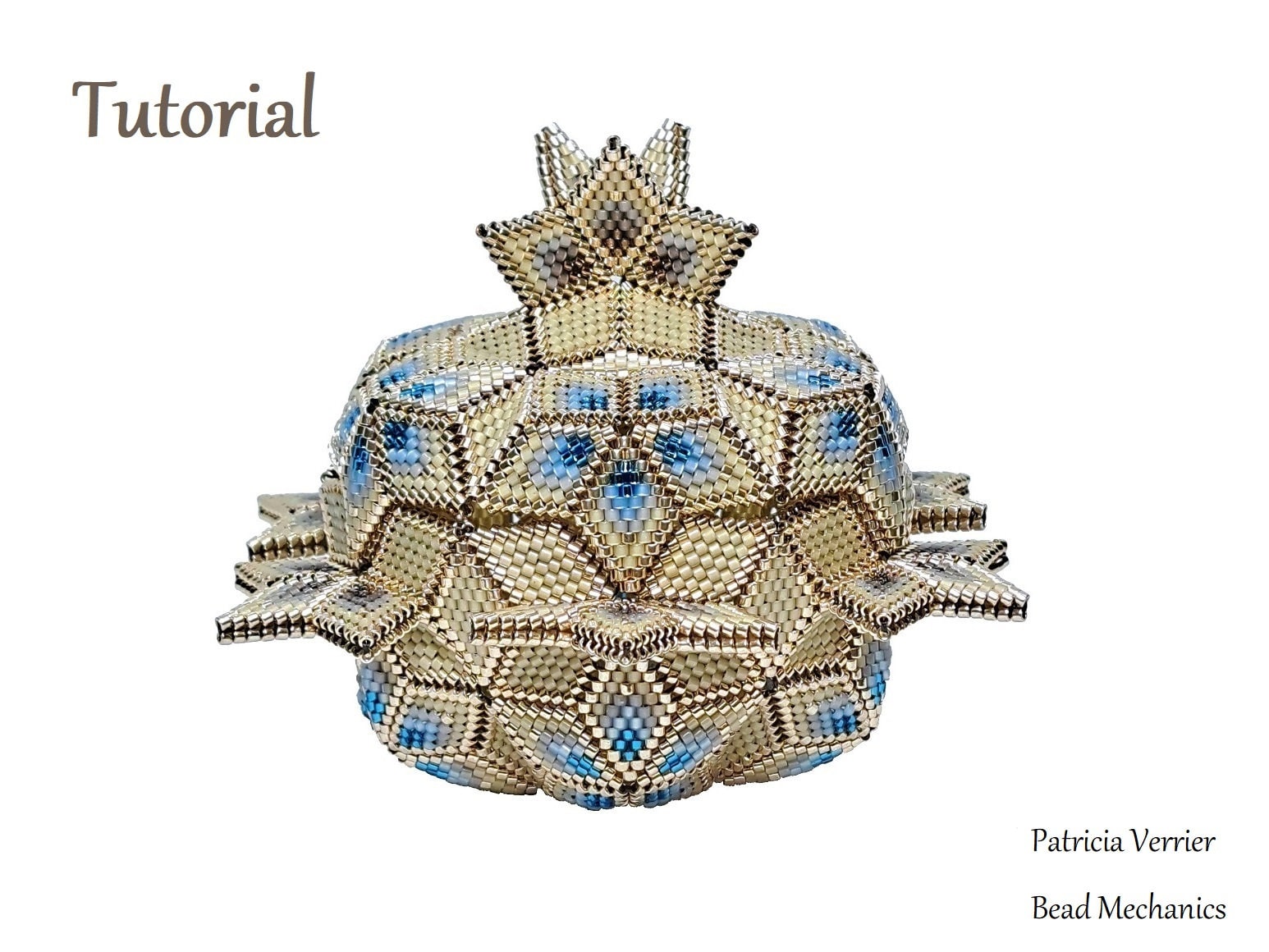 Tutorial for Saturn Box Geometric Beaded Box - Etsy