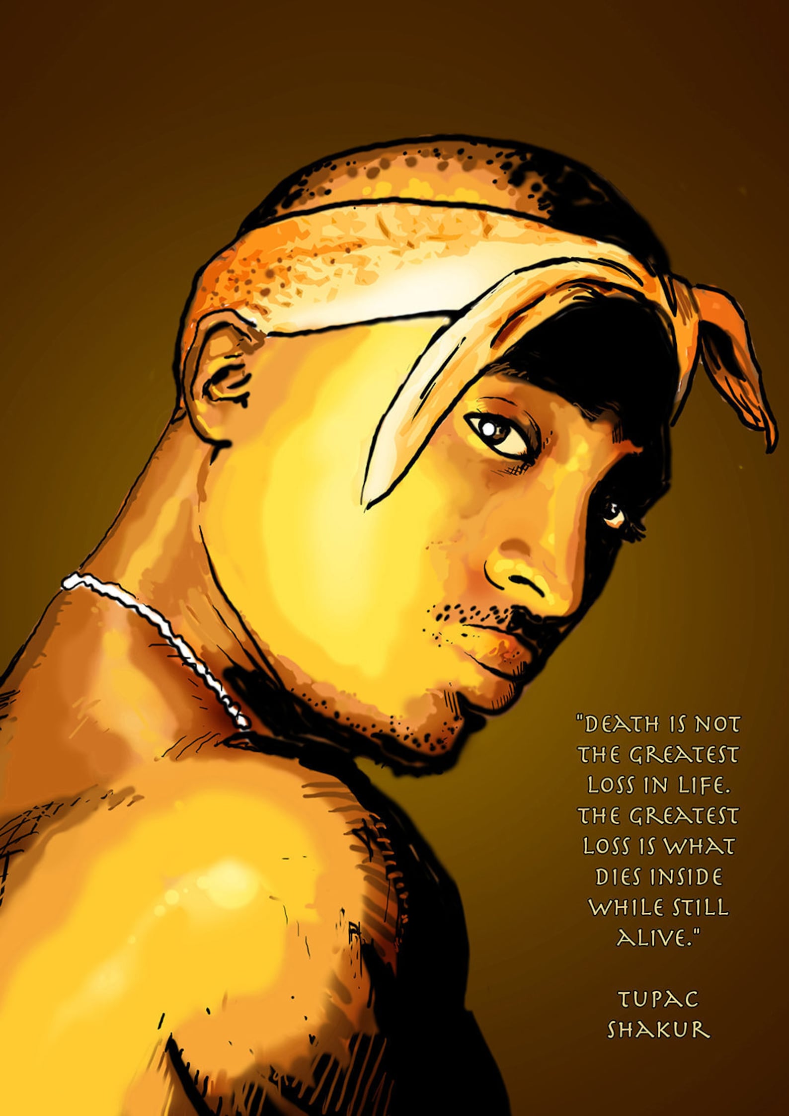 Tupac Shakur Art Print/Poster | Etsy