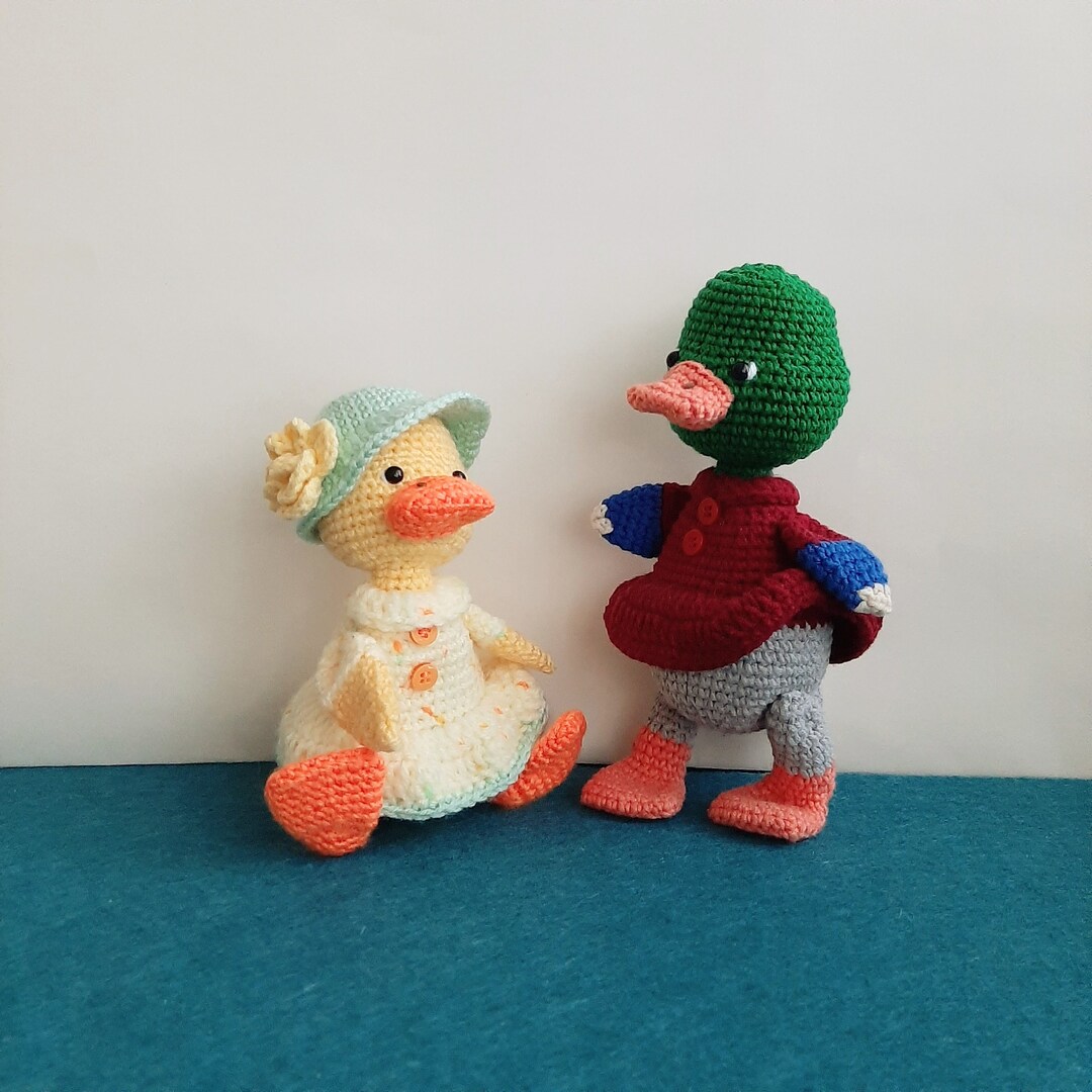 Crochet PATTERN for Small Duckling, Amigurumi Small Duck, Crochet Toy ...