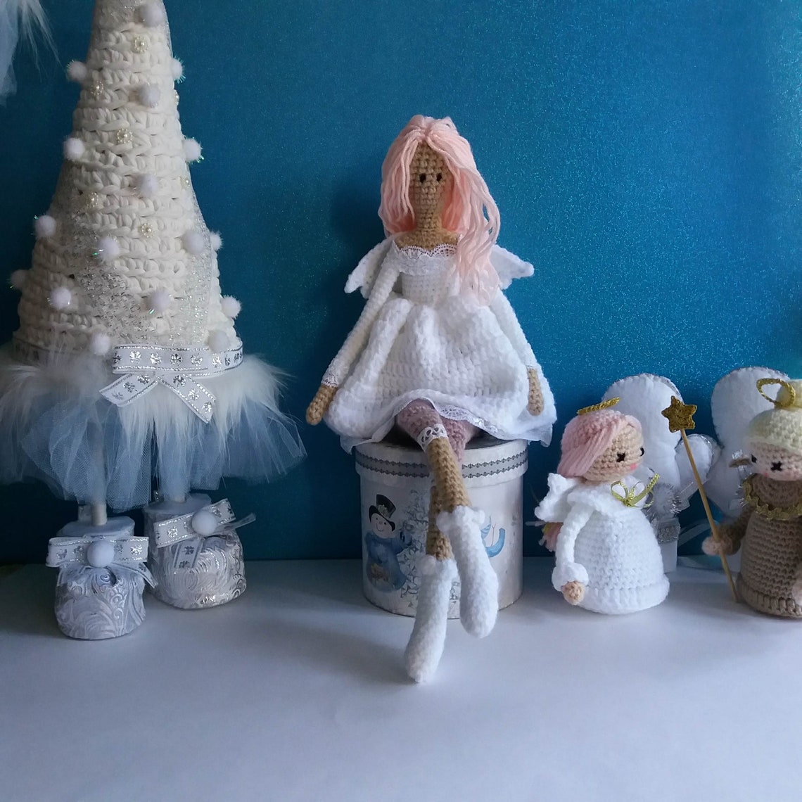 Tilda Doll Pattern Crochet Doll Crochet Angel Amigurumi - Etsy
