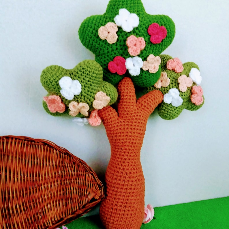 Crochet Blossom Tree Pattern, Amigurumi Flowering Tree (PDF Pattern) - Etsy