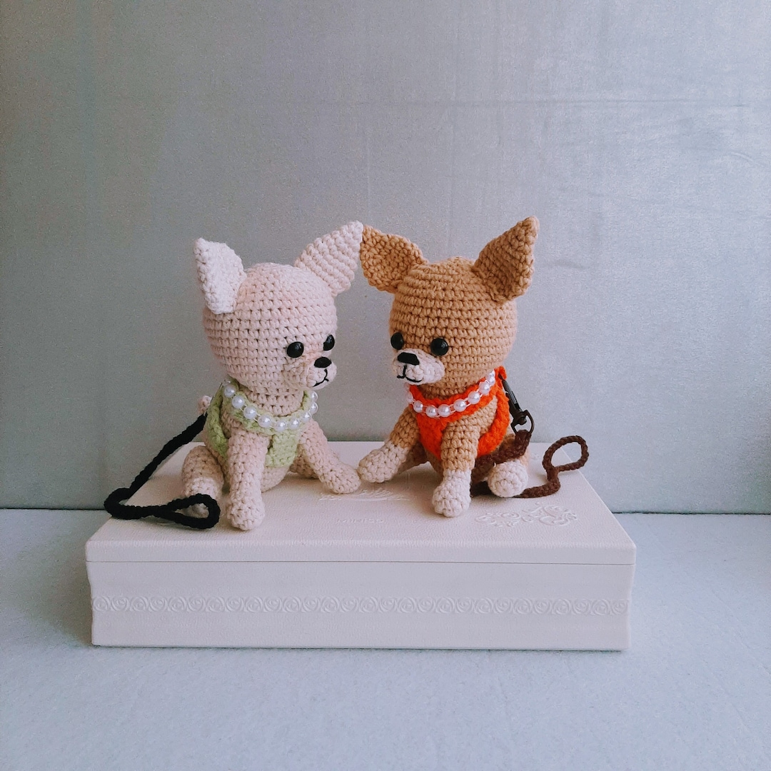 Crochet Chihuahua Pattern, Amigurumi Dog Toy (PDF Pattern) - Etsy