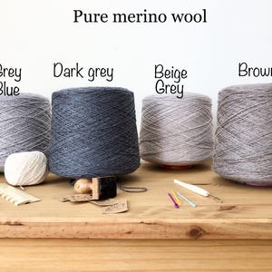 Grey Knit Wool Baby Raglan Sweater Boho Merino Clothes Newborn Jumper ...
