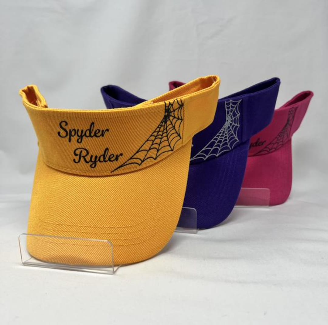 Adult Visor Canam Spyder Ryder - Twill With Spider Web - Multiple ...