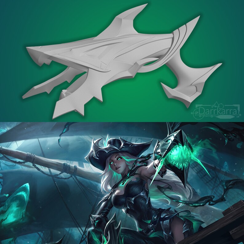 Ruined Miss Fortune League of Legends STL - Etsy