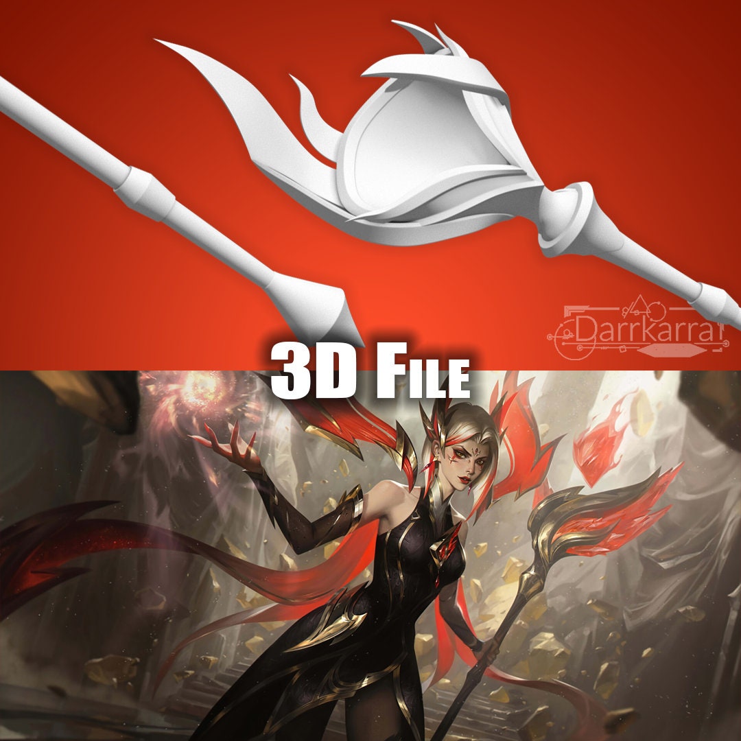 Leblanc Risen Legend League of Legends STL Files - Etsy