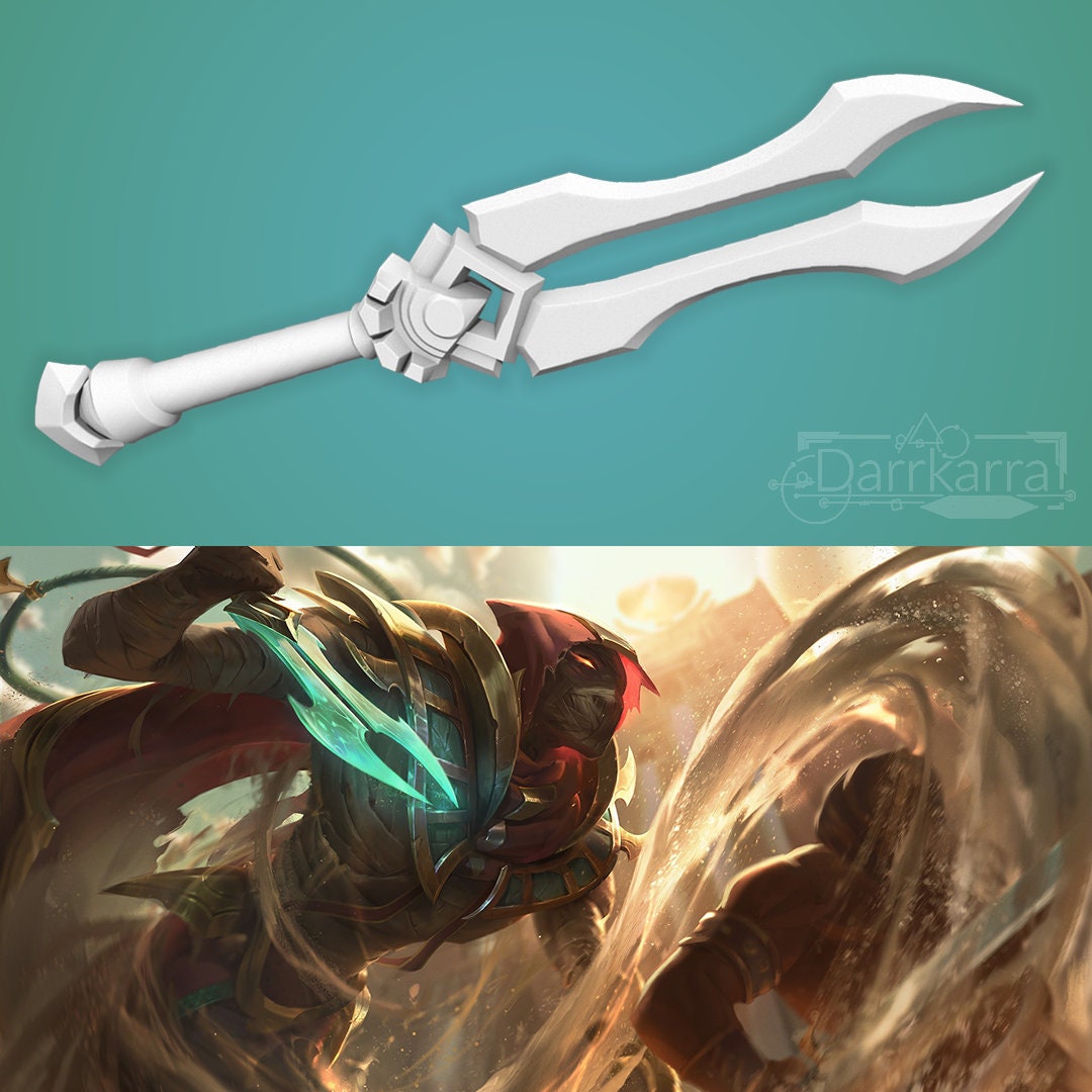 Sand Wraith Pyke League of Legends STL Files - Etsy