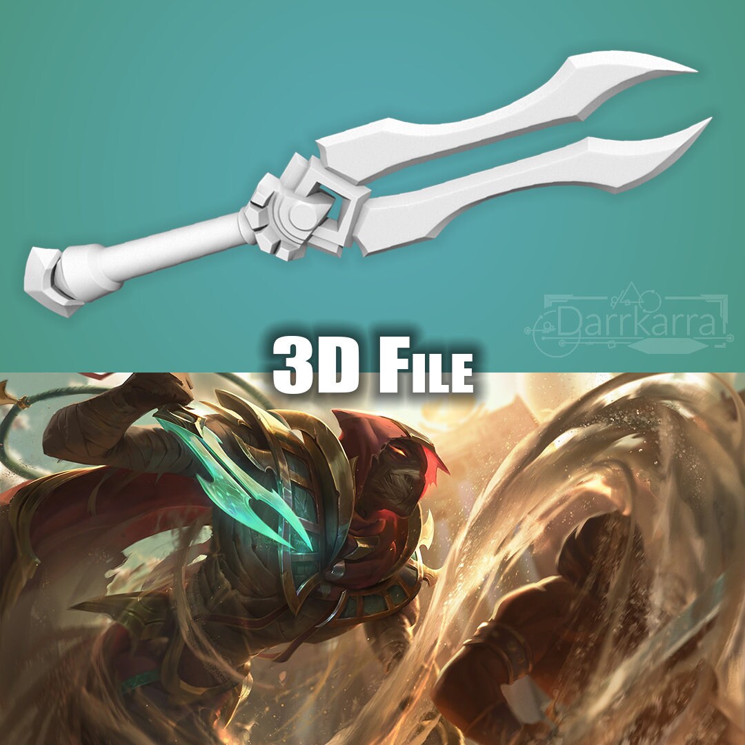 Sand Wraith Pyke League of Legends STL Files - Etsy