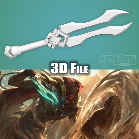 Sand Wraith Pyke League of Legends Fichiers STL - Etsy France