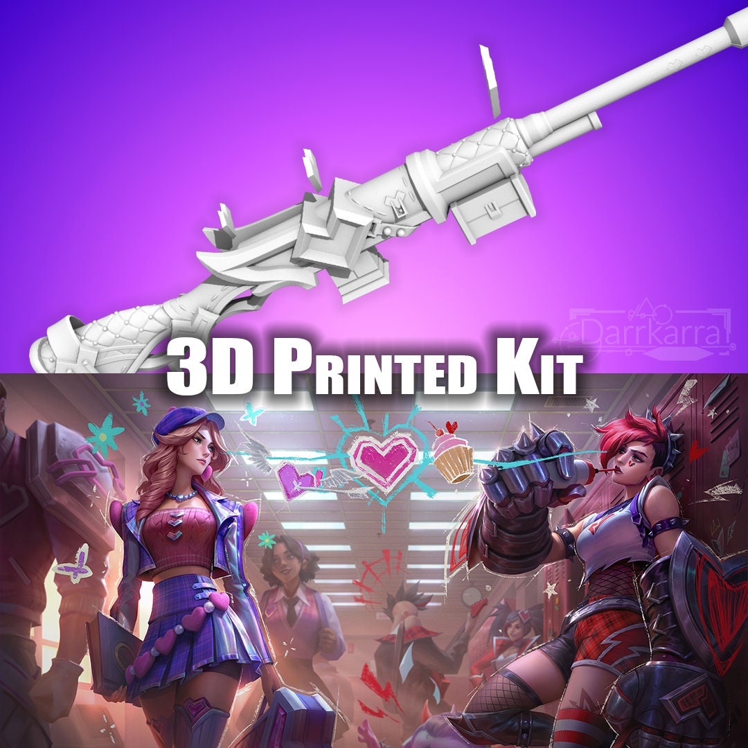 Heartthrob Caitlyn League of Legends 3D Printed Kit - Etsy