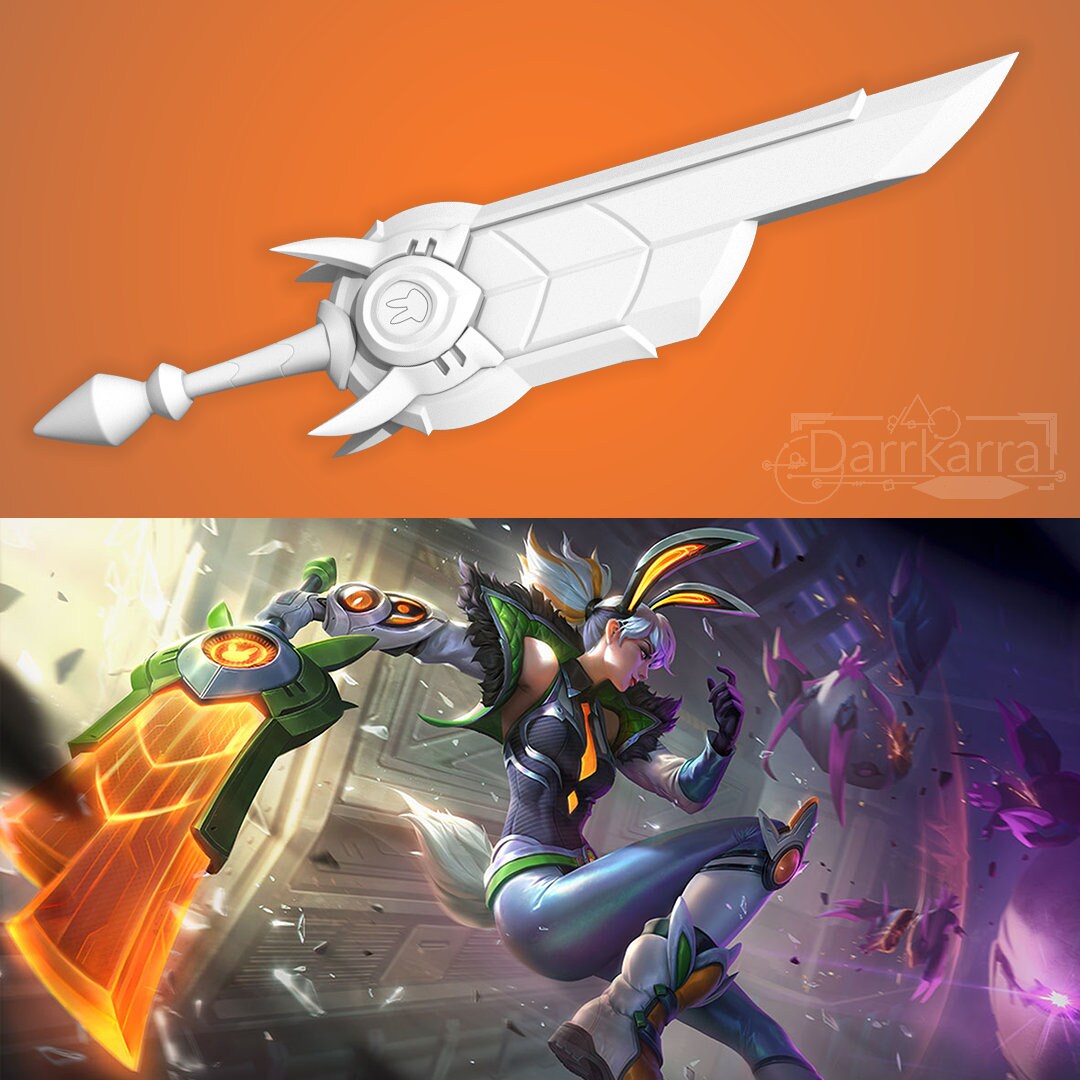 Battle Bunny Prime Riven League of Legends STL File - Etsy