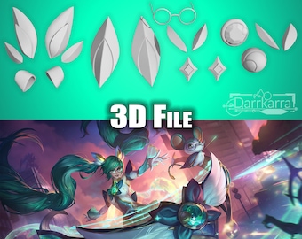 Laughing Sona Emote Star Guardian Emotes League of Legends - Etsy