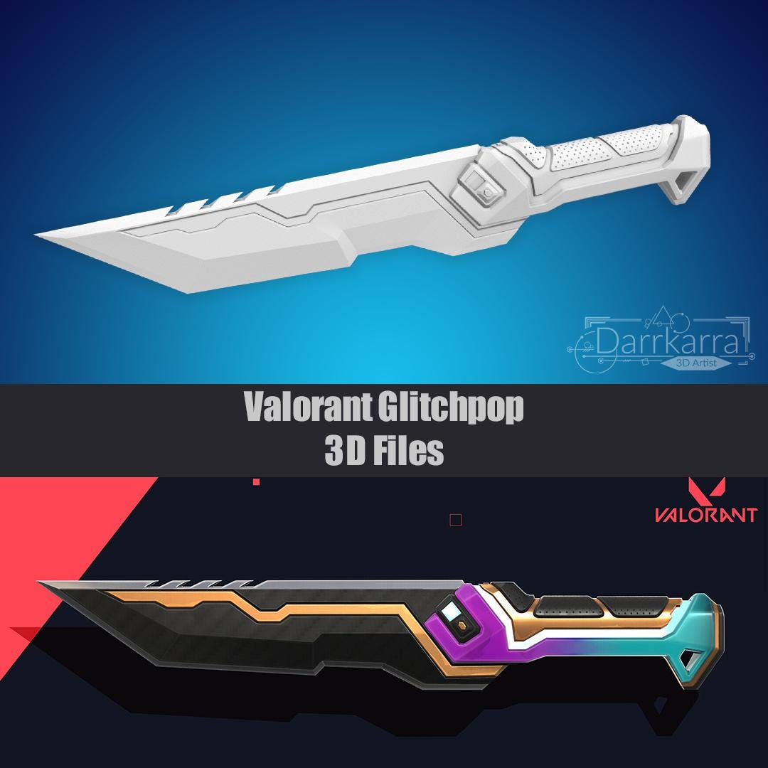 Glitchpop Valorant Fichier STL - Etsy
