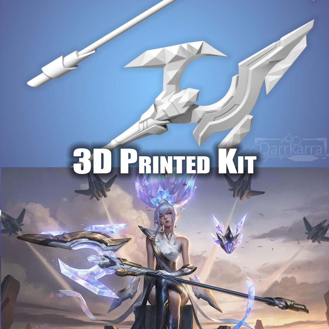 Prestige Cyber Halo Janna League of Legends 3D Printed Kit - Etsy