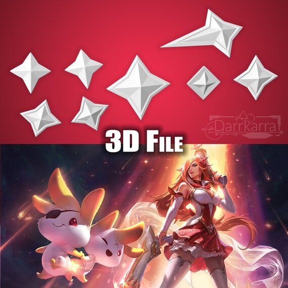 Accessories Star Guardian Miss Fortune League of Legends STL - Etsy